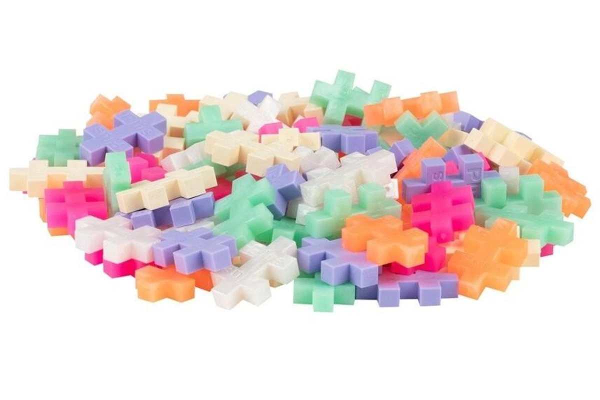 Plus Plus Pearl Mix - 100Pc Tube – Toyworld NZ