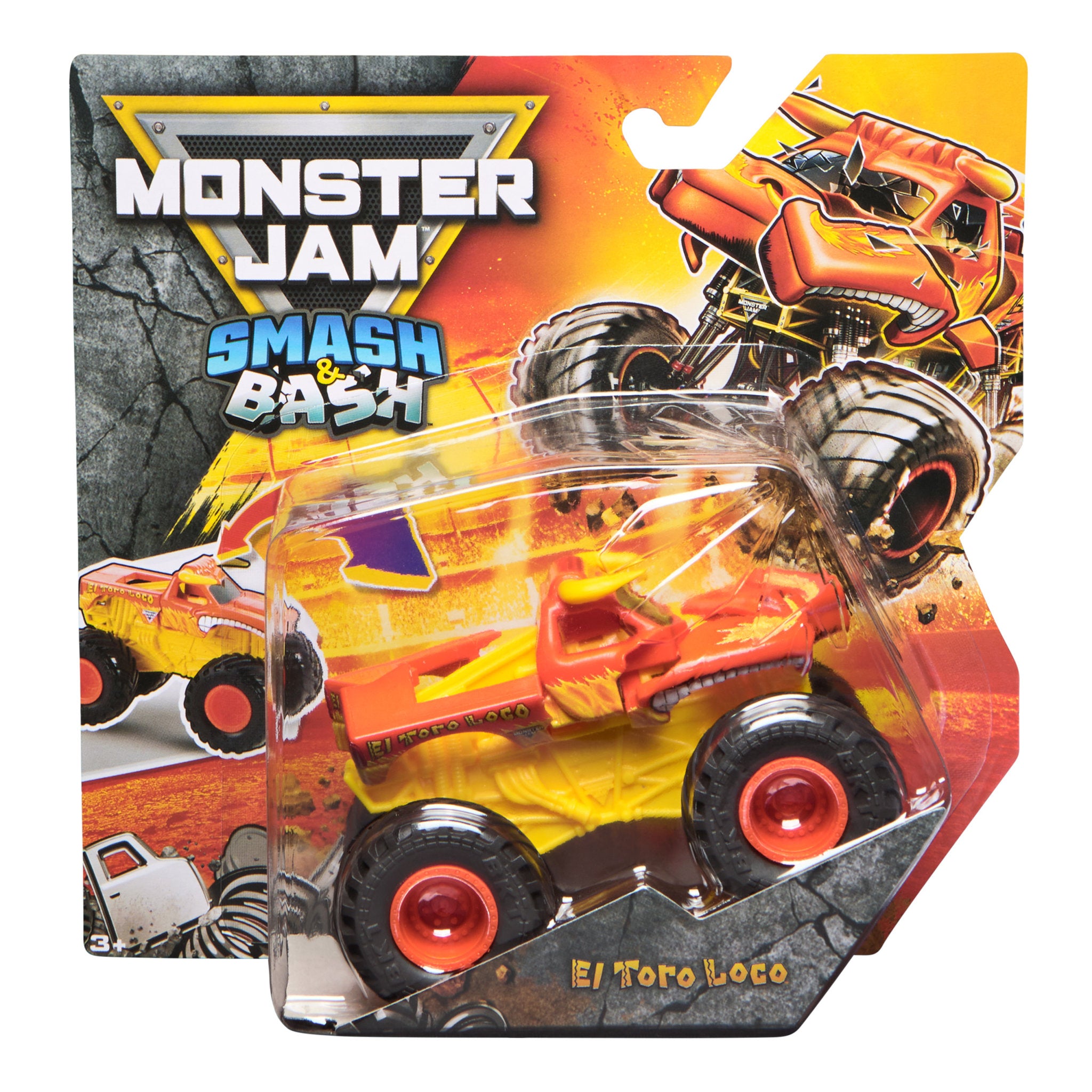 Monster Jam 1:64 Smash & Bash El Toro Loco – Toyworld NZ