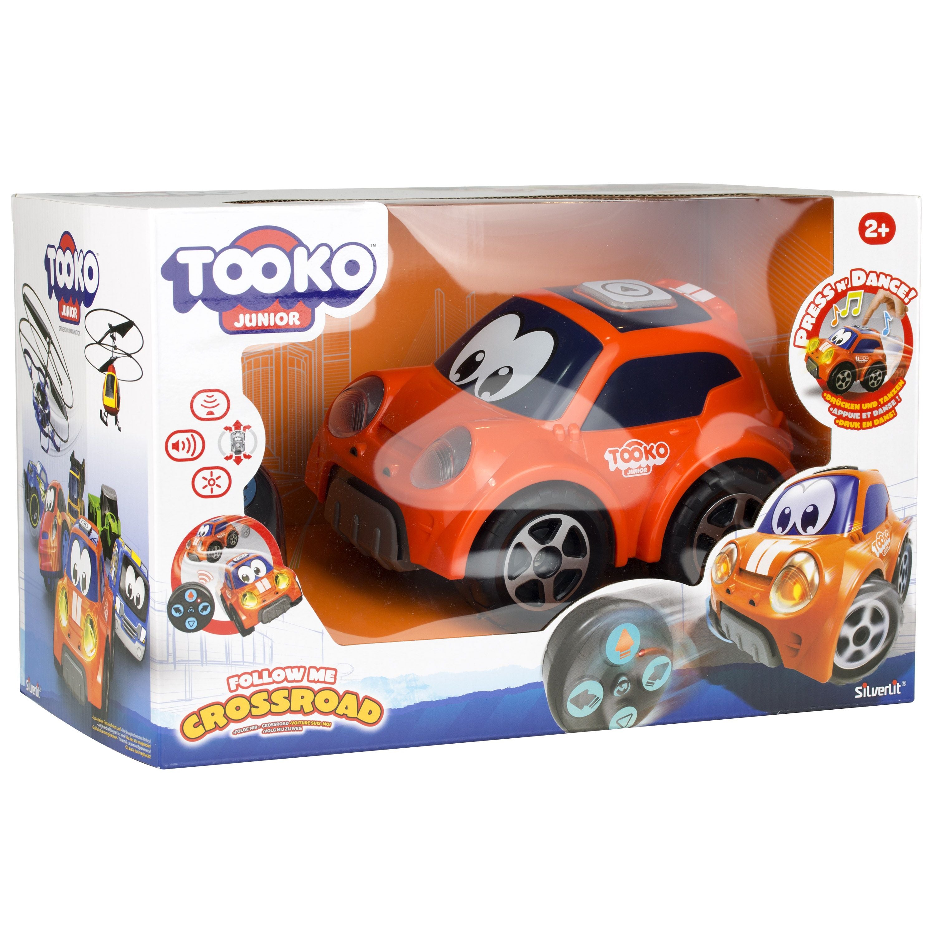 Silverlit Tooko Junior Remote Control Follow Me Crossroad – Toyworld NZ