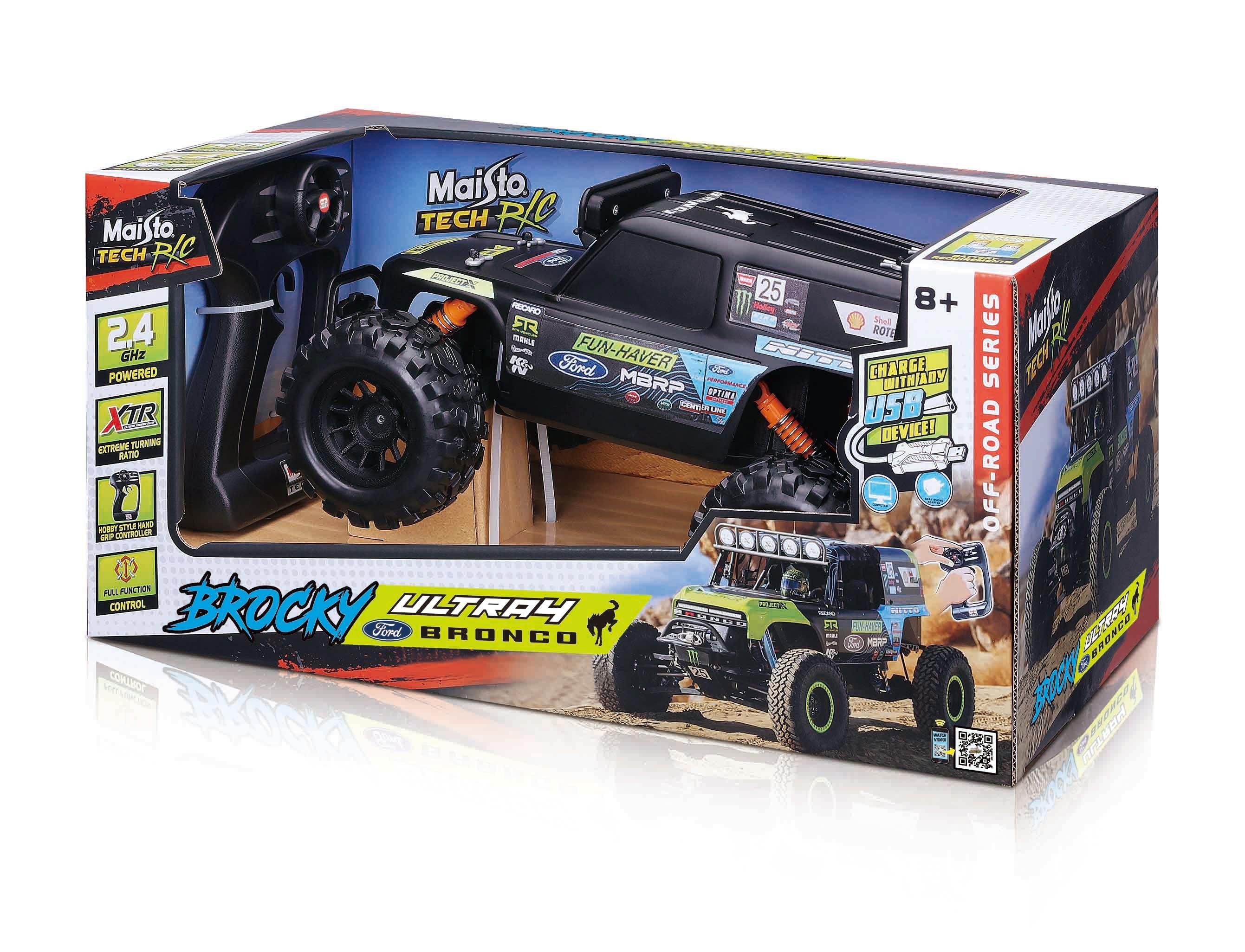Maisto Tech Brocky Ultra4 Ford Bronco – Toyworld NZ