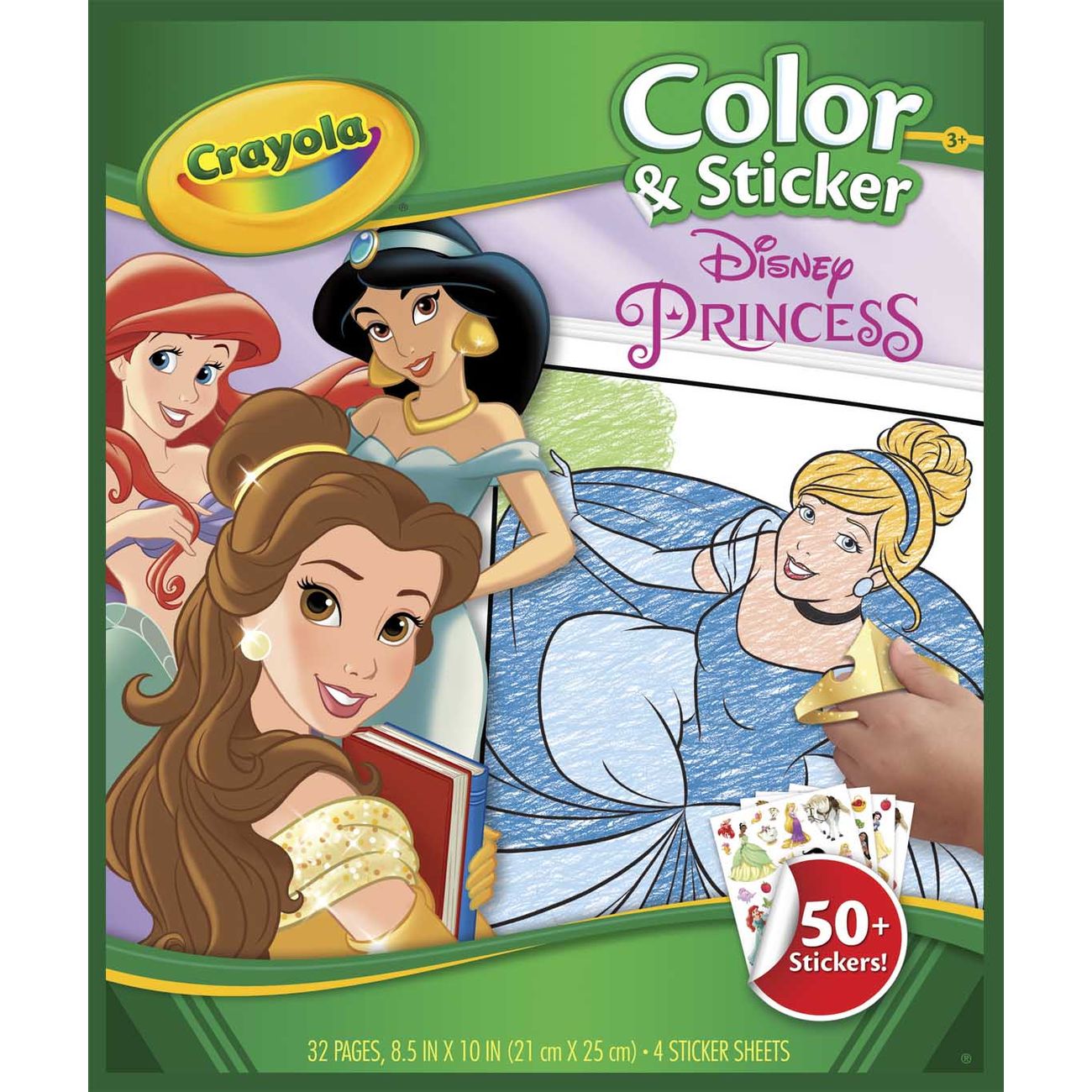 crayola disney princess coloring book