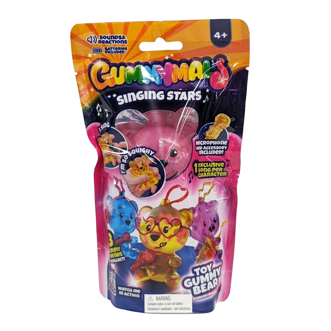 Gummymals Singing Stars Assorted Styles – Toyworld NZ