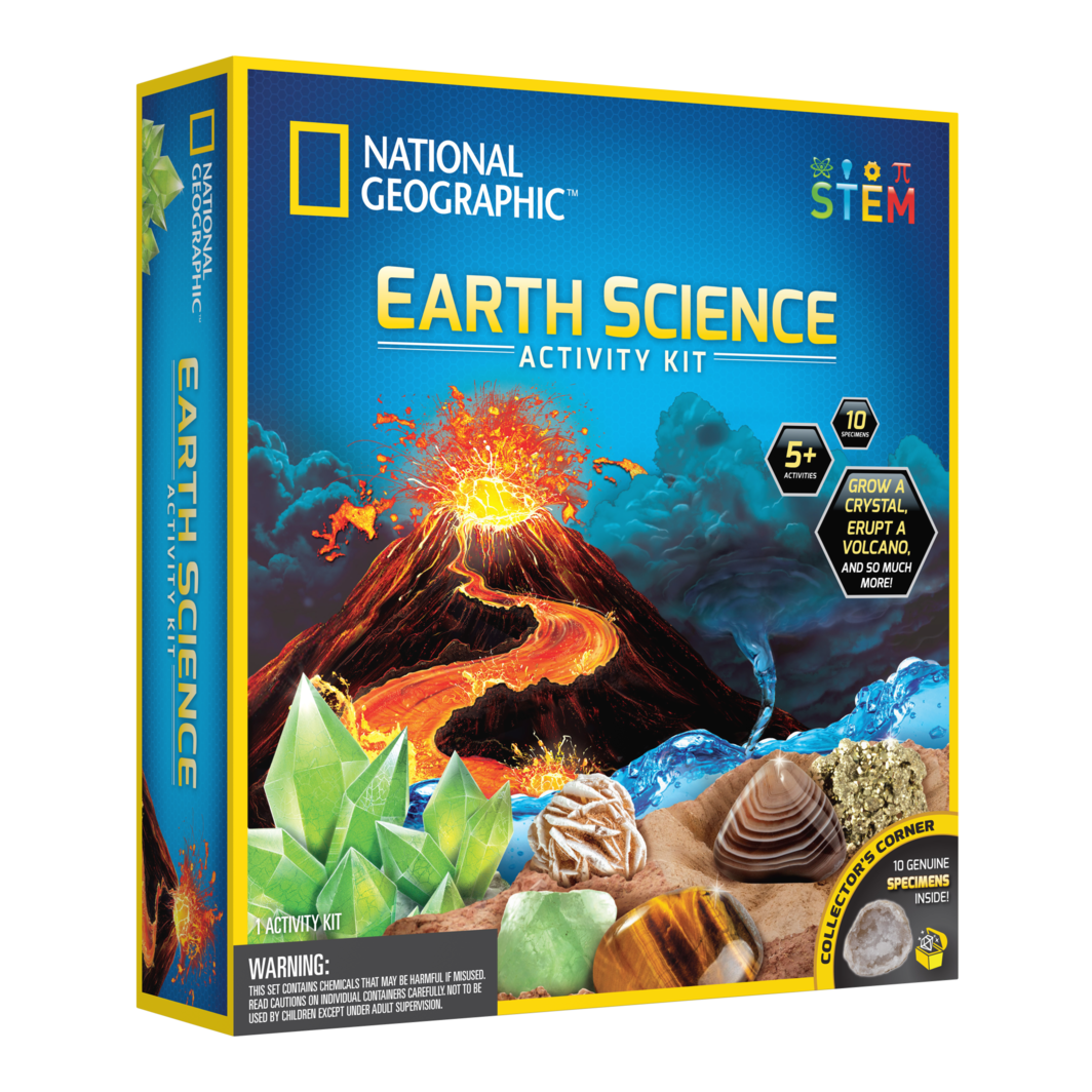 National Geographic MEGA Science Series Earth Science Kit – Toyworld NZ