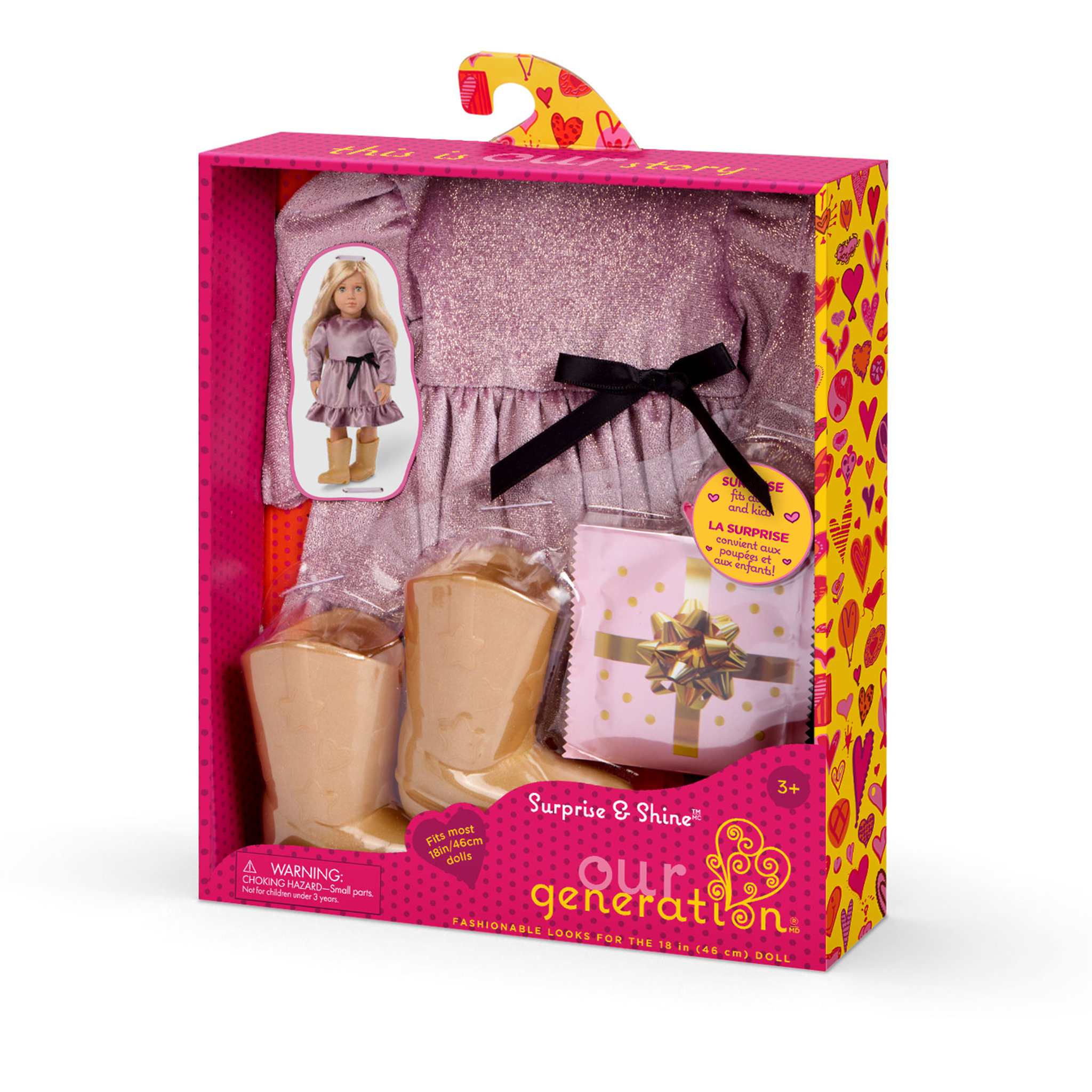 Our Generation Regular Outfit - Surprise & Shine – Toyworld NZ