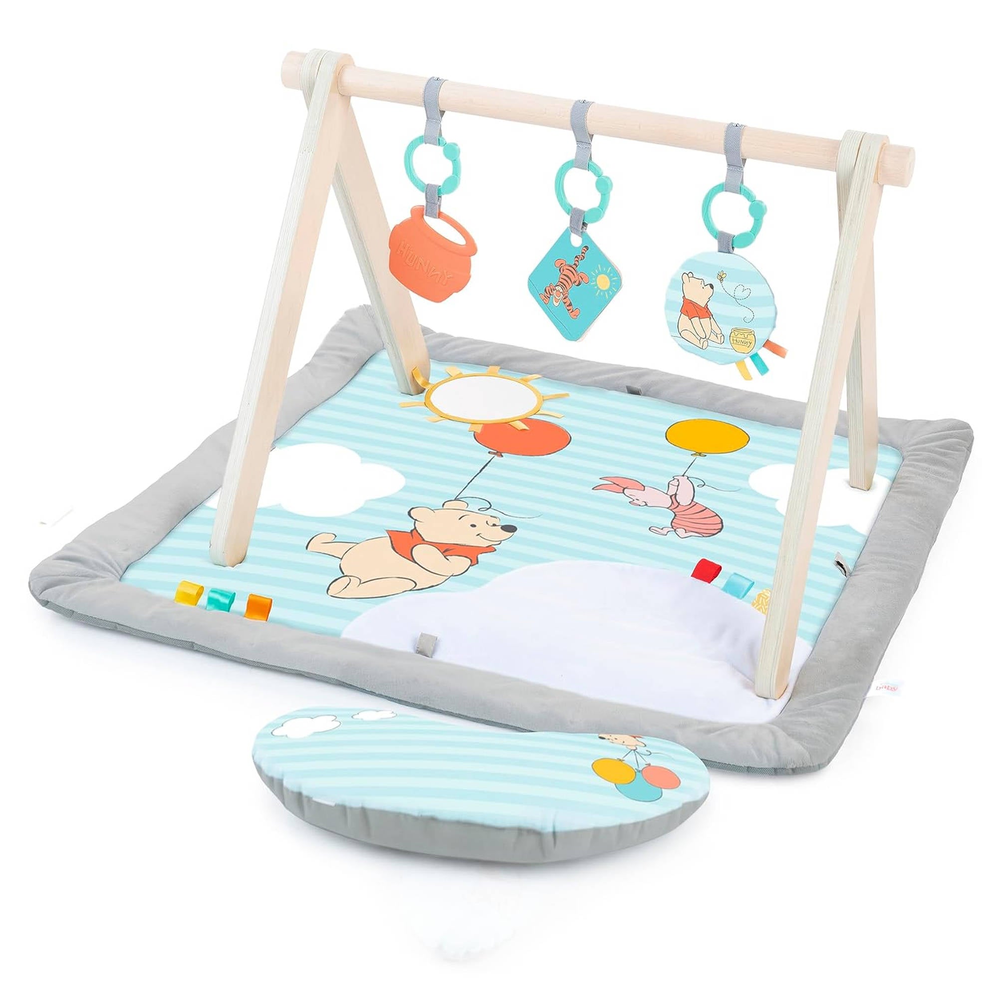 Bright Starts Disney Winnie the Pooh Once Upon a Tummy Time Activity G ...