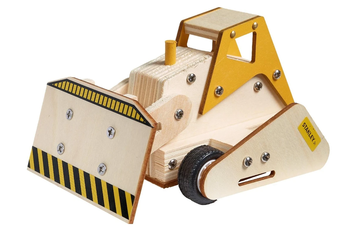 Stanley Jr. Pull Back Bulldozer Kit – Toyworld NZ