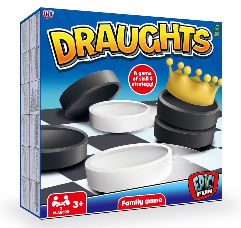 Draughts Board Game – Toyworld NZ