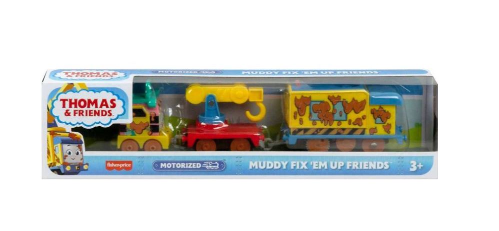 Fisher-Price Thomas & Friends Motorized Greatest Moments Engine Muddy ...