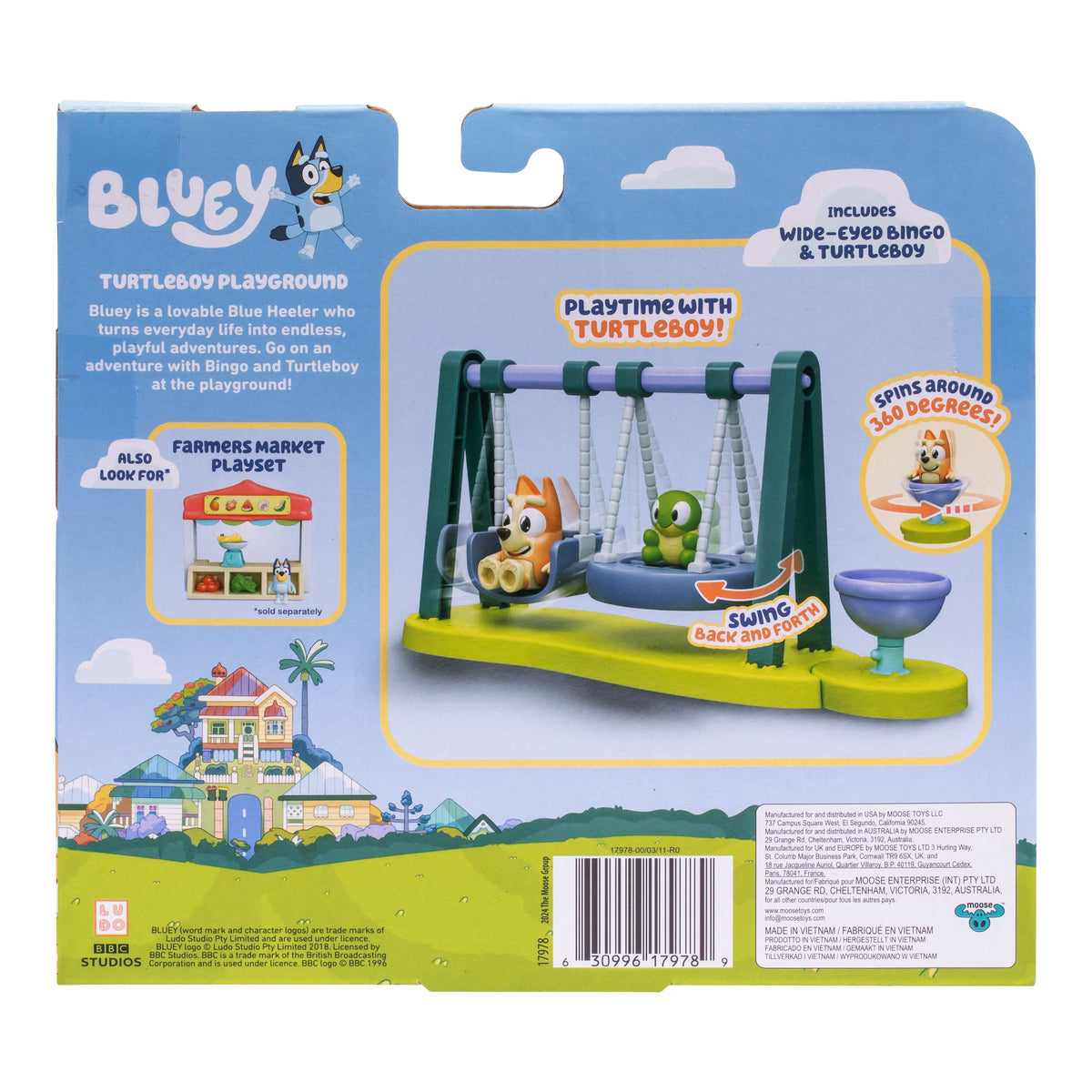 Bluey Series 12 Turtleboy Playground Playset – Toyworld NZ