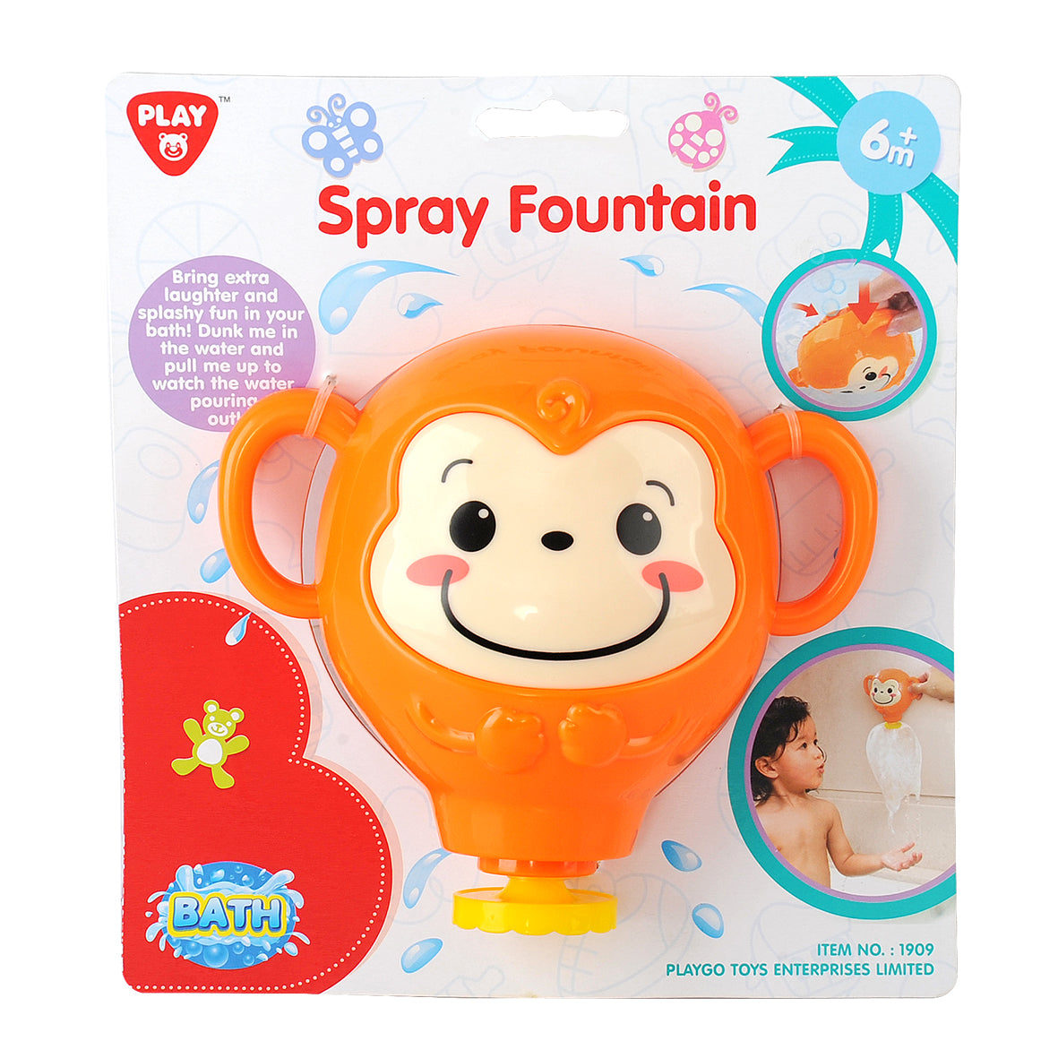 Playgo Toys Monkey Spray Fountain – Toyworld NZ