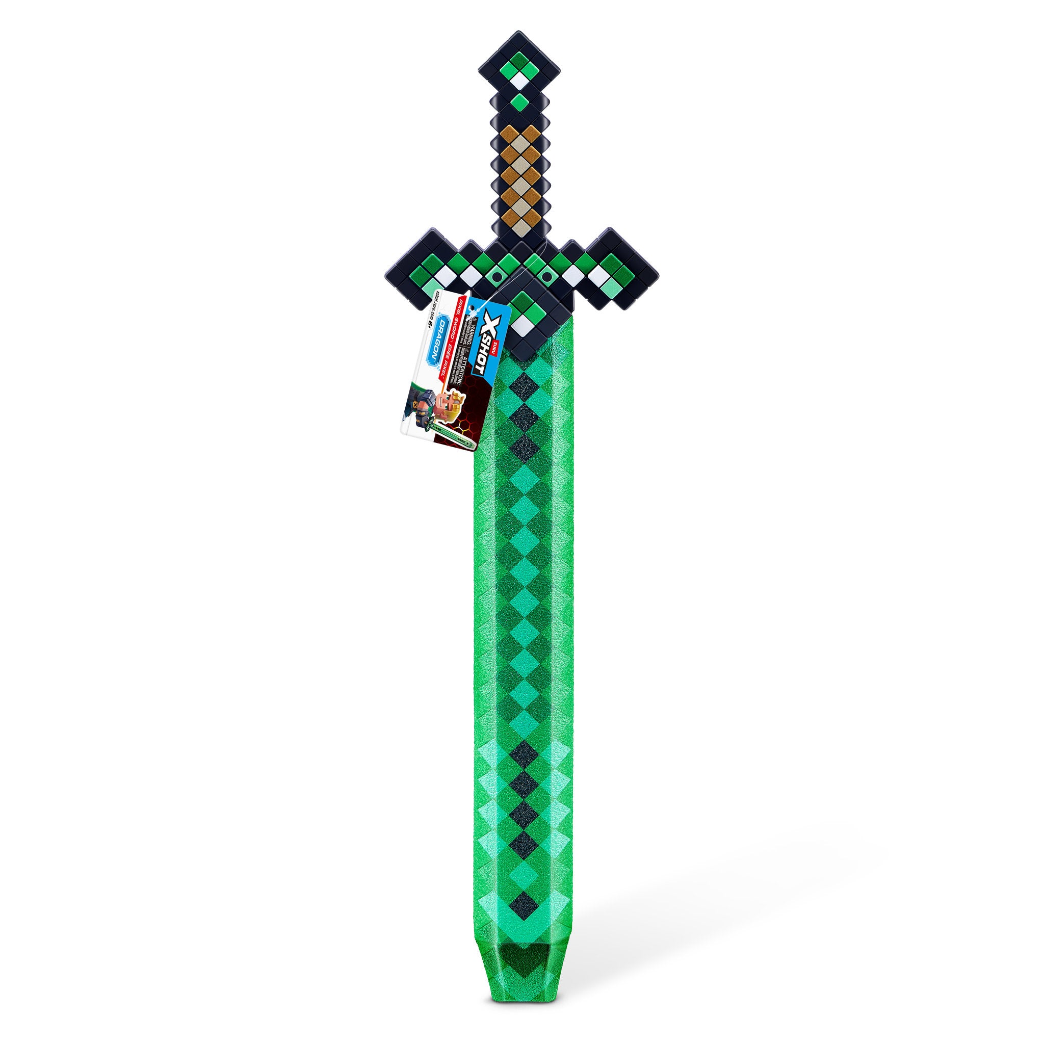 ZURU XSHOT Role Play Pixel Sword - Dragon – Toyworld NZ