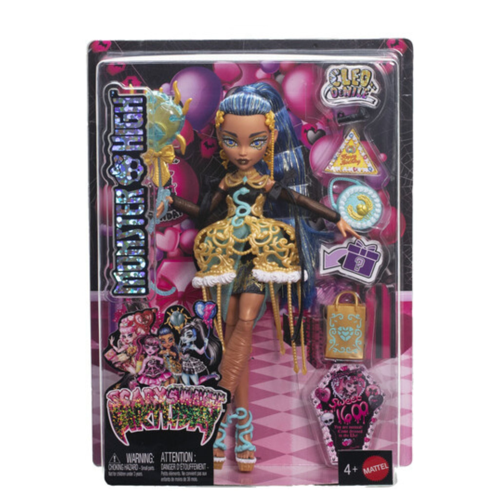 Monster High Scary Sweet Birthday 1600 Cleo de Nile Doll – Toyworld NZ