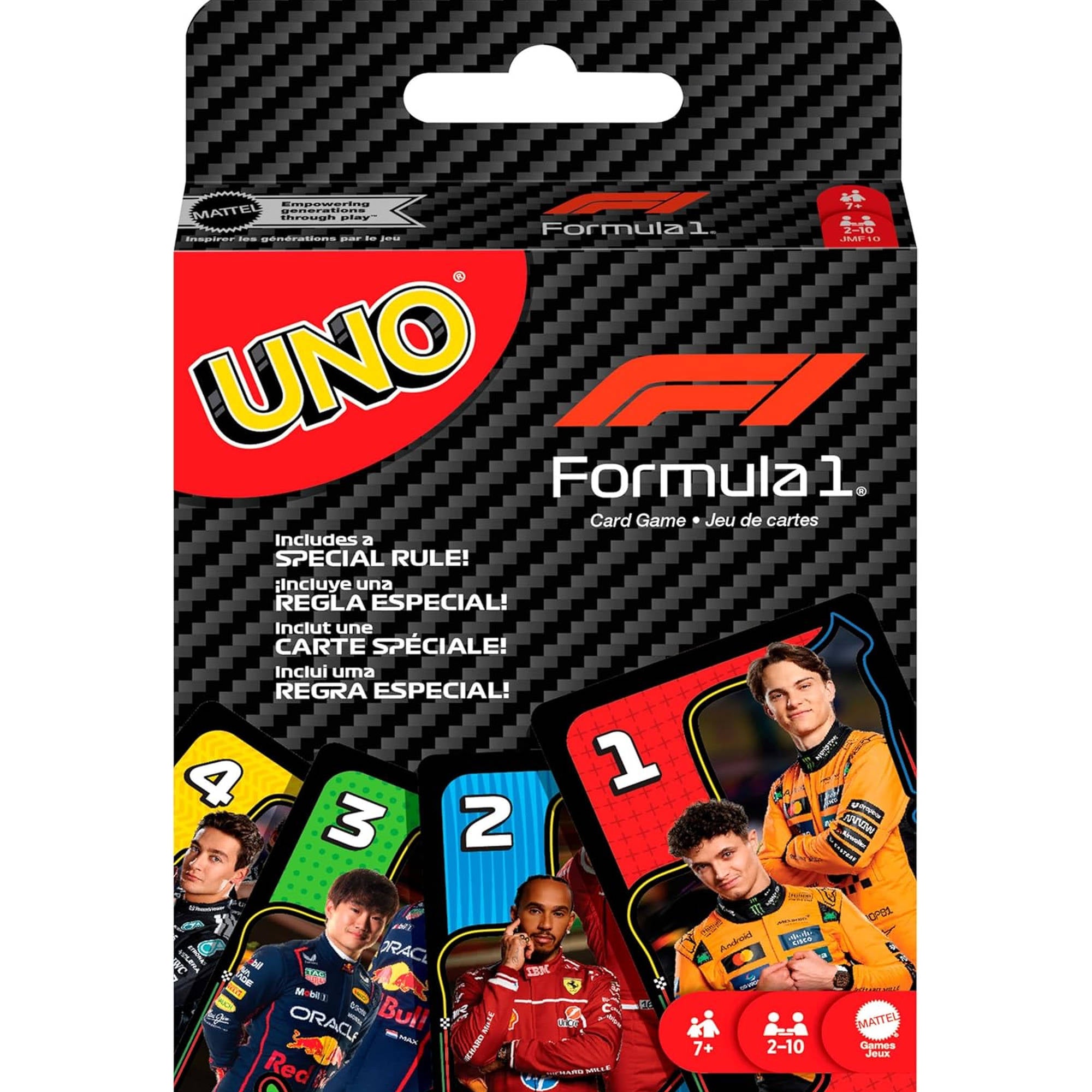 UNO F1 Card Game – Toyworld NZ