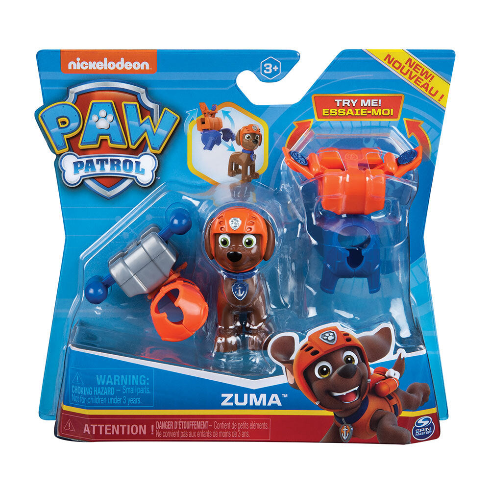 PAW Patrol Action Pack Pup Zuma With Backpacks – Toyworld NZ