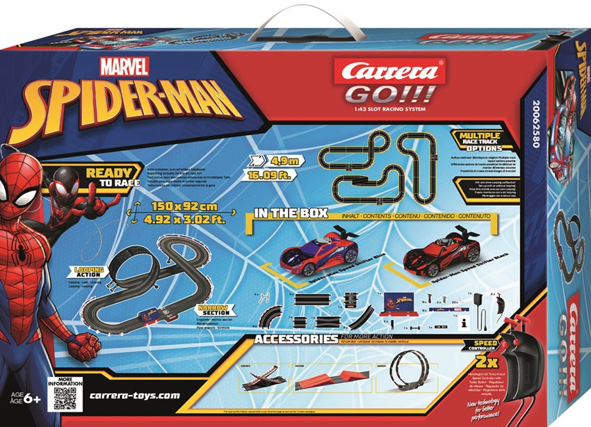 Carrera Go!!! Set Spider Racing – Toyworld NZ
