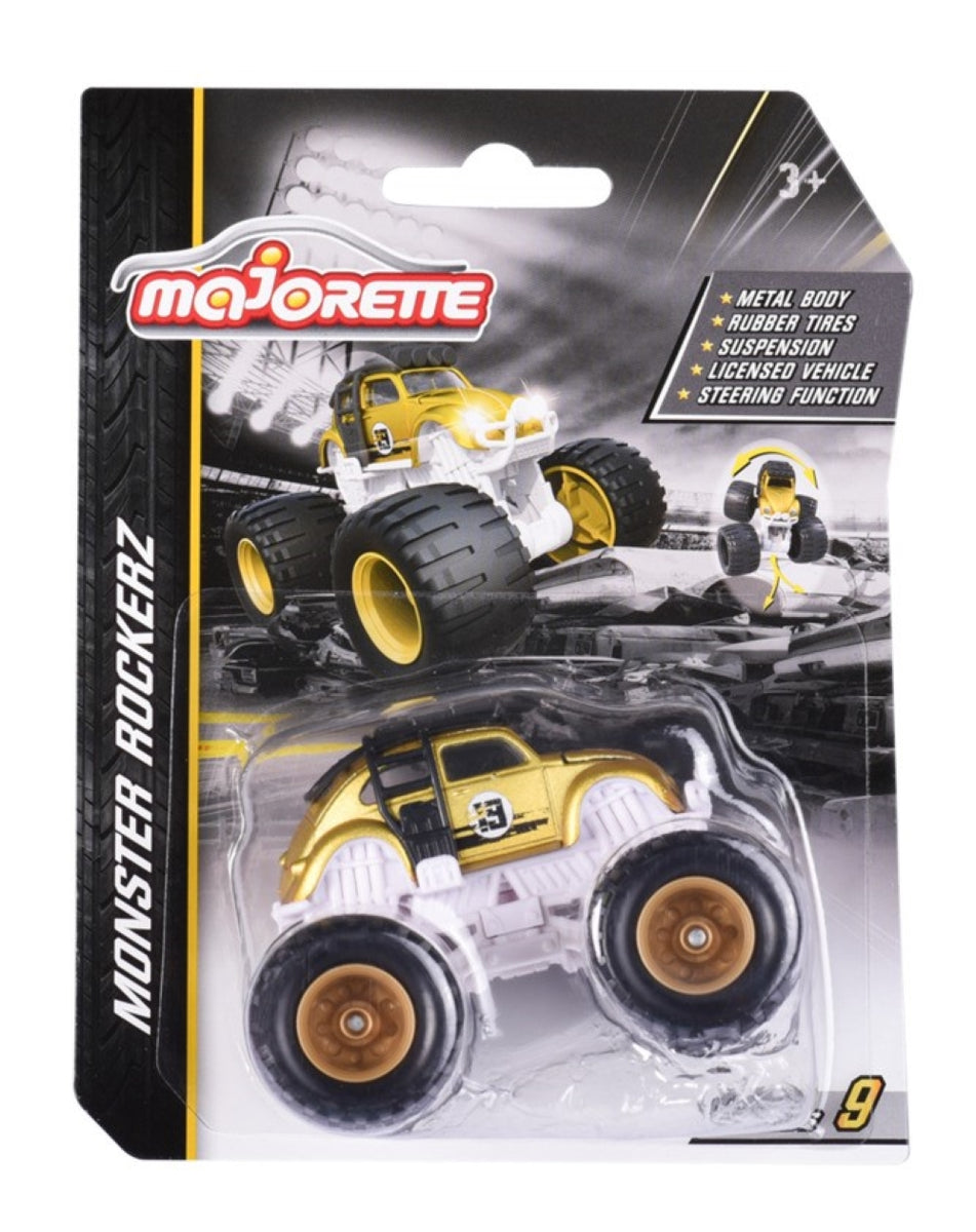 Majorette Gold Rockerz Volkswagen Beetle – Toyworld NZ