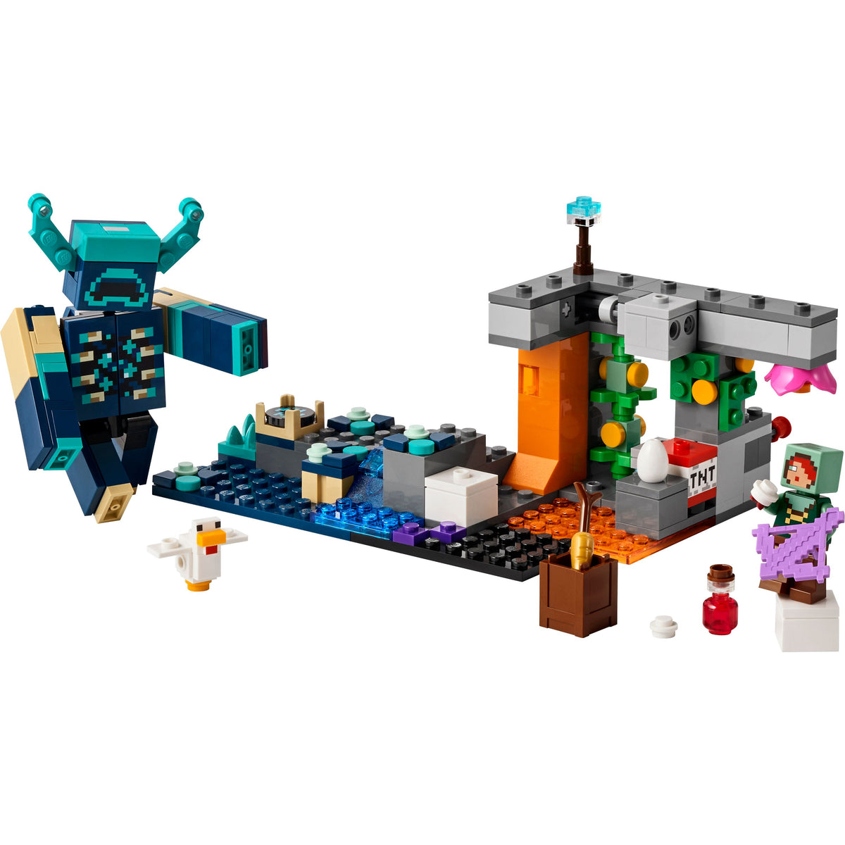 LEGO 21274 Minecraft The Warden Encounter – Toyworld NZ