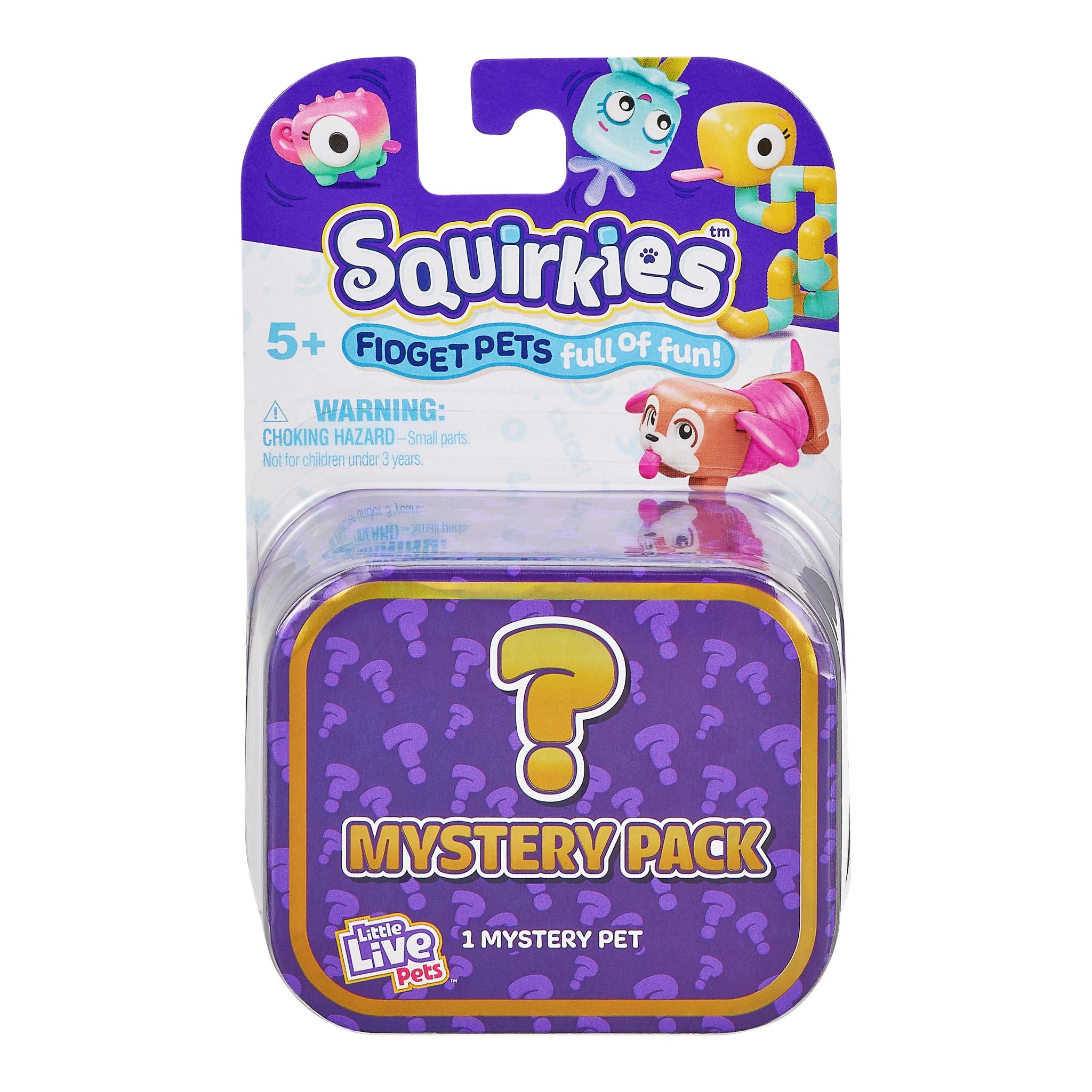LITTLE LIVE PETS SQUIRKIES FIDGET PETS SINGLE PACK ASSORTED STYLES ...