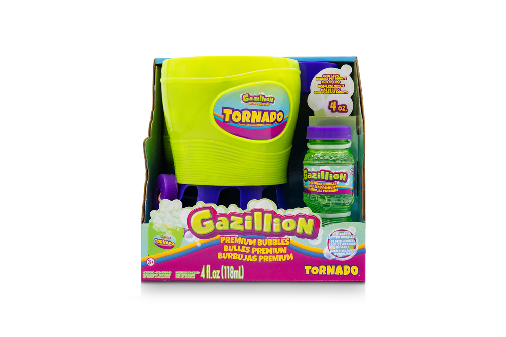Gazillion Premium Bubbles Tornado Bubble Machine – Toyworld NZ