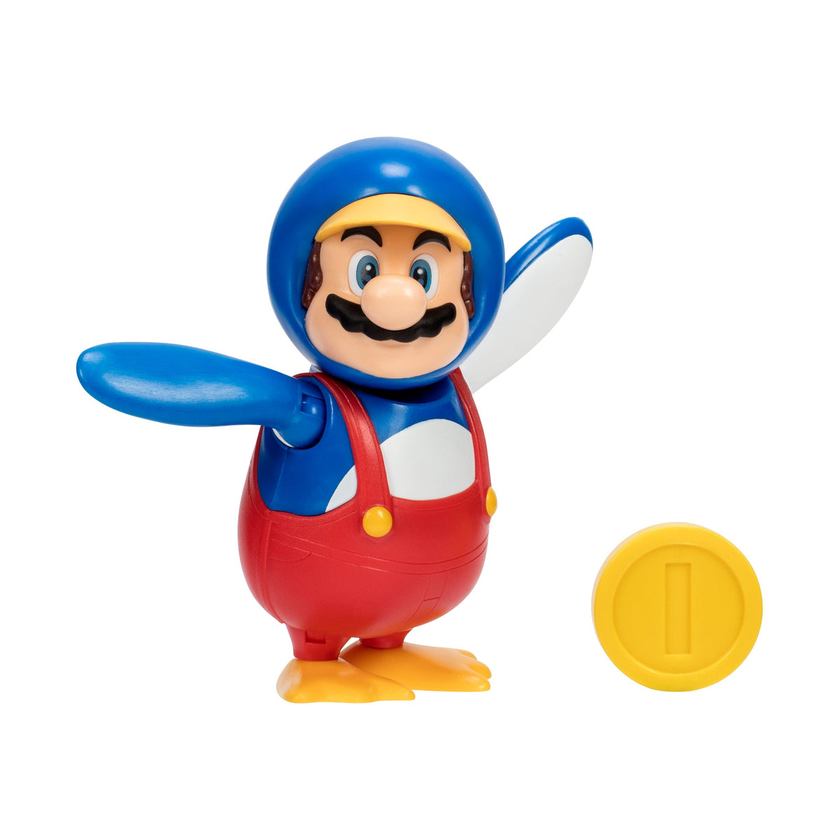 Super Mario 10cm Figure Penguin Mario With Coin – Toyworld NZ