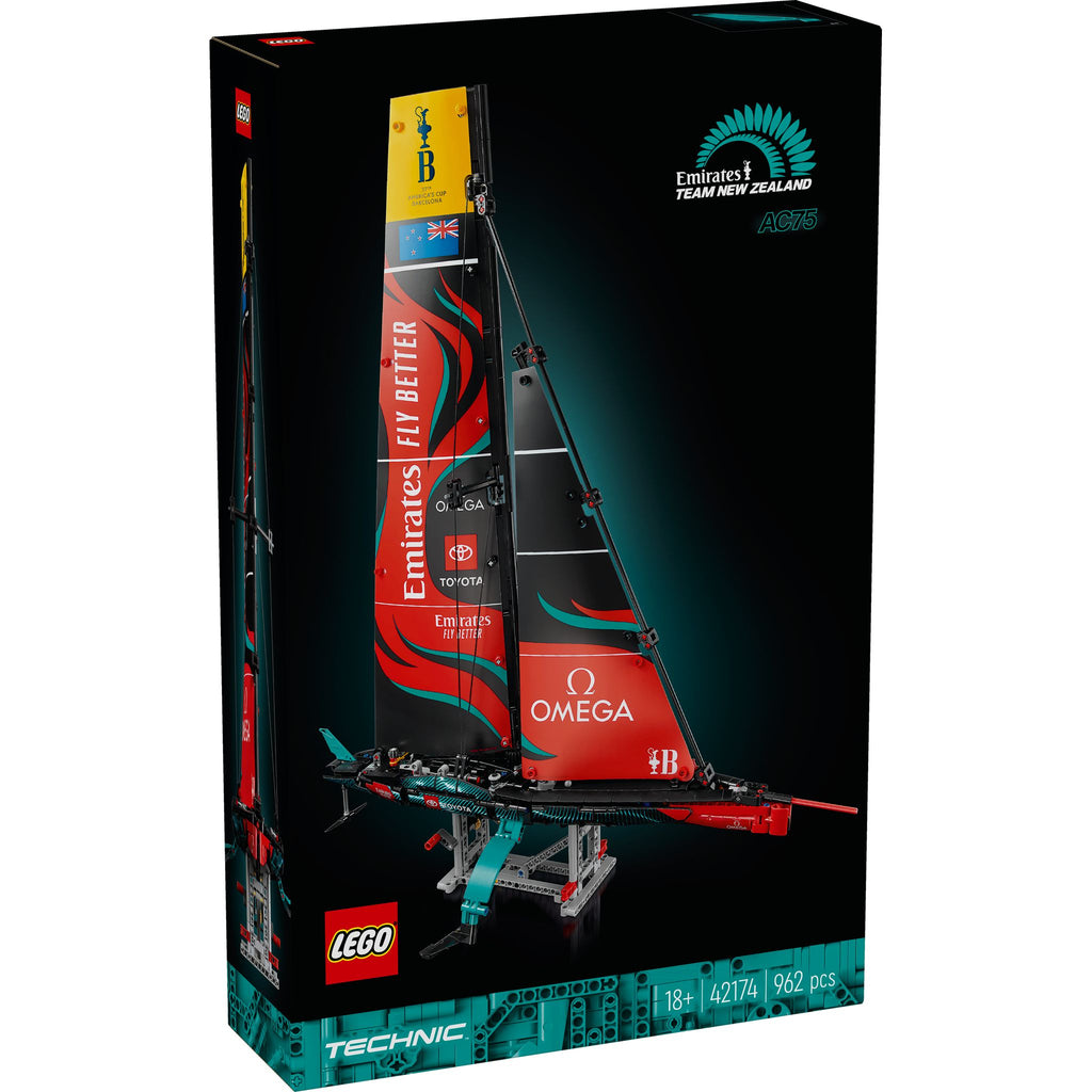 LEGO 42174 Technic Emirates Team New Zealand AC75 Yacht – Toyworld NZ