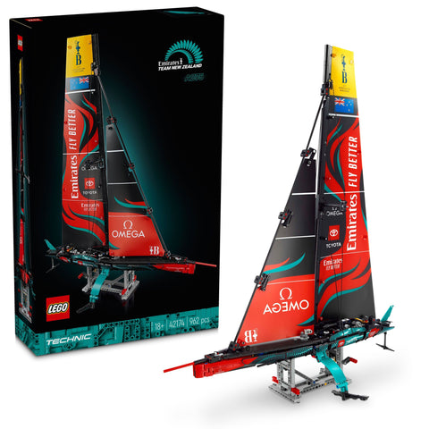 LEGO 42174 Technic Emirates Team New Zealand AC75 Yacht – Toyworld NZ