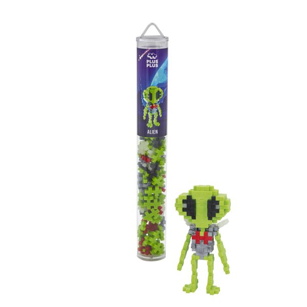Plus Plus Alien - 100Pc Tube – Toyworld NZ