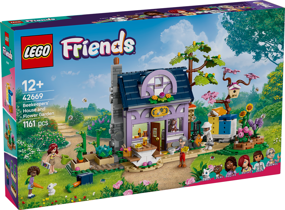 LEGO 42669 Friends Beekeepers' House and Flower Garden – Toyworld NZ