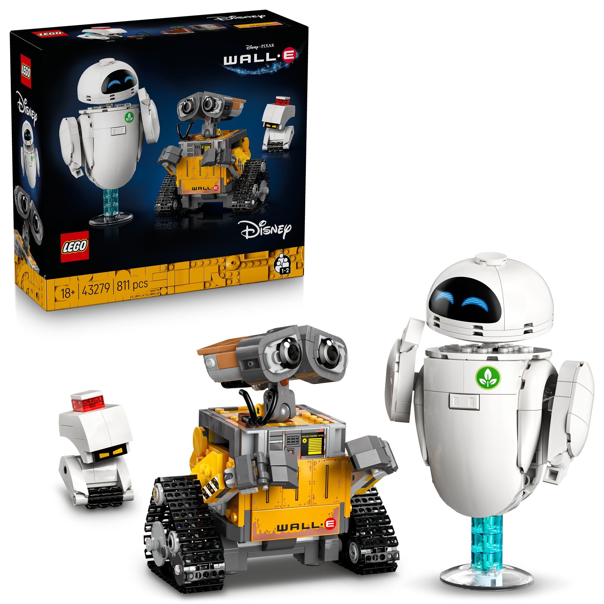 LEGO 43279 Disney and Pixar WALL-E and EVE – Toyworld NZ