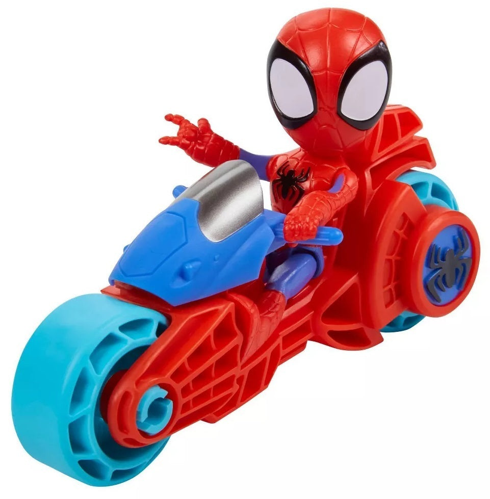 Spidey And Friends Motorbike Spidey – Toyworld NZ