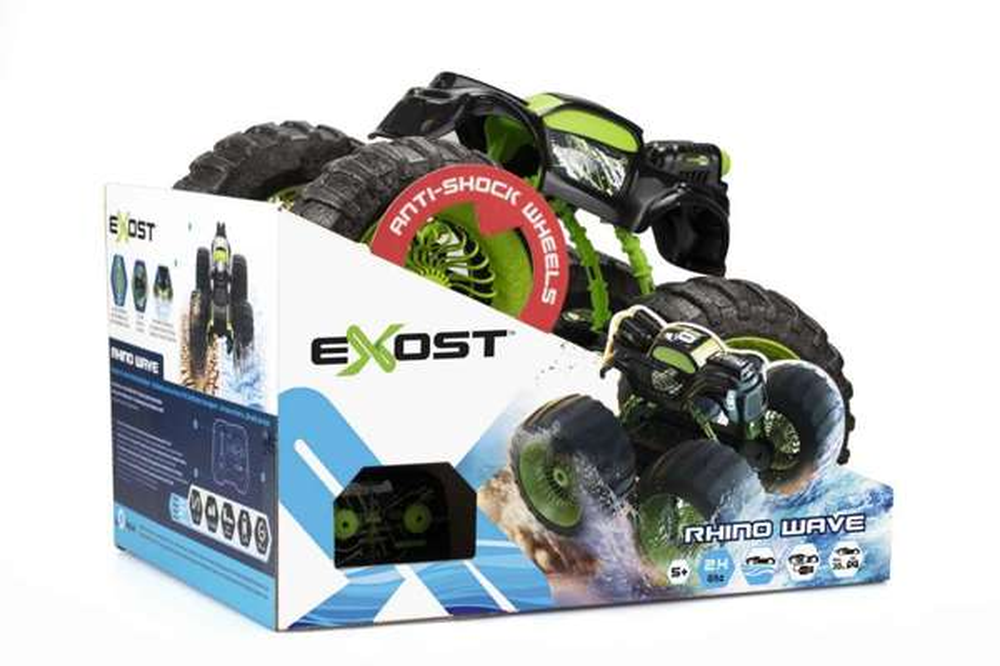SILVERLIT EXOST 2.4GHZ REMOTE CONTROL RHINO WAVE – Toyworld NZ
