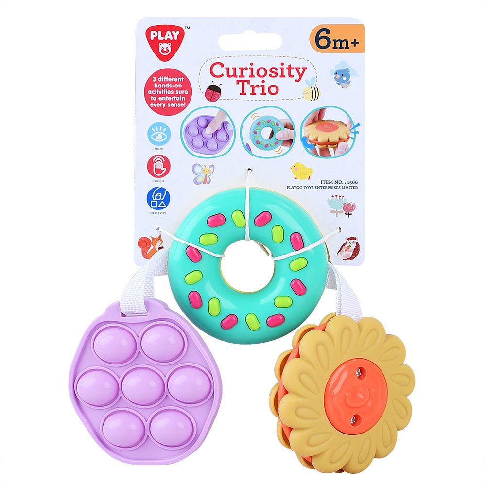 PLAYGO TOYS ENT. LTD. CURIOSITY TRIO – Toyworld NZ