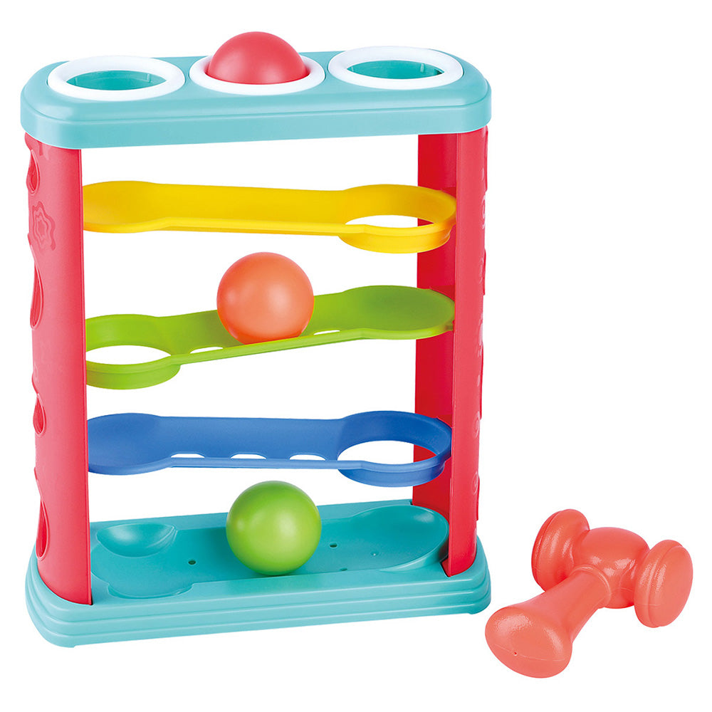 Playgo Toys Ent. Ltd. Hammer And Roll Tower – Toyworld NZ