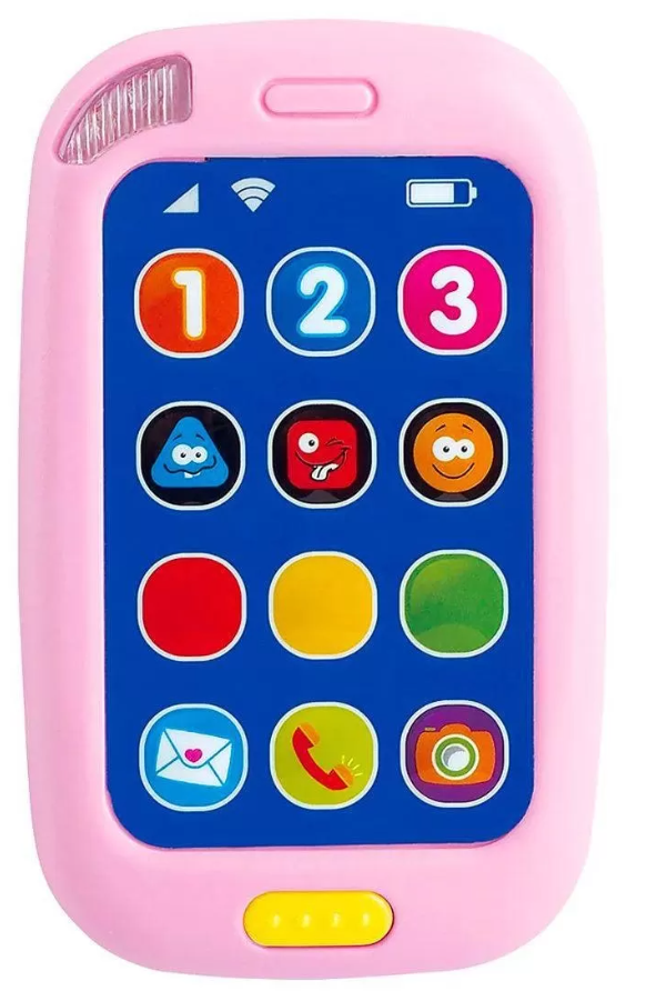 Playgo Toys Ent. Ltd. Baby Touch Learning Phone Pink – Toyworld NZ
