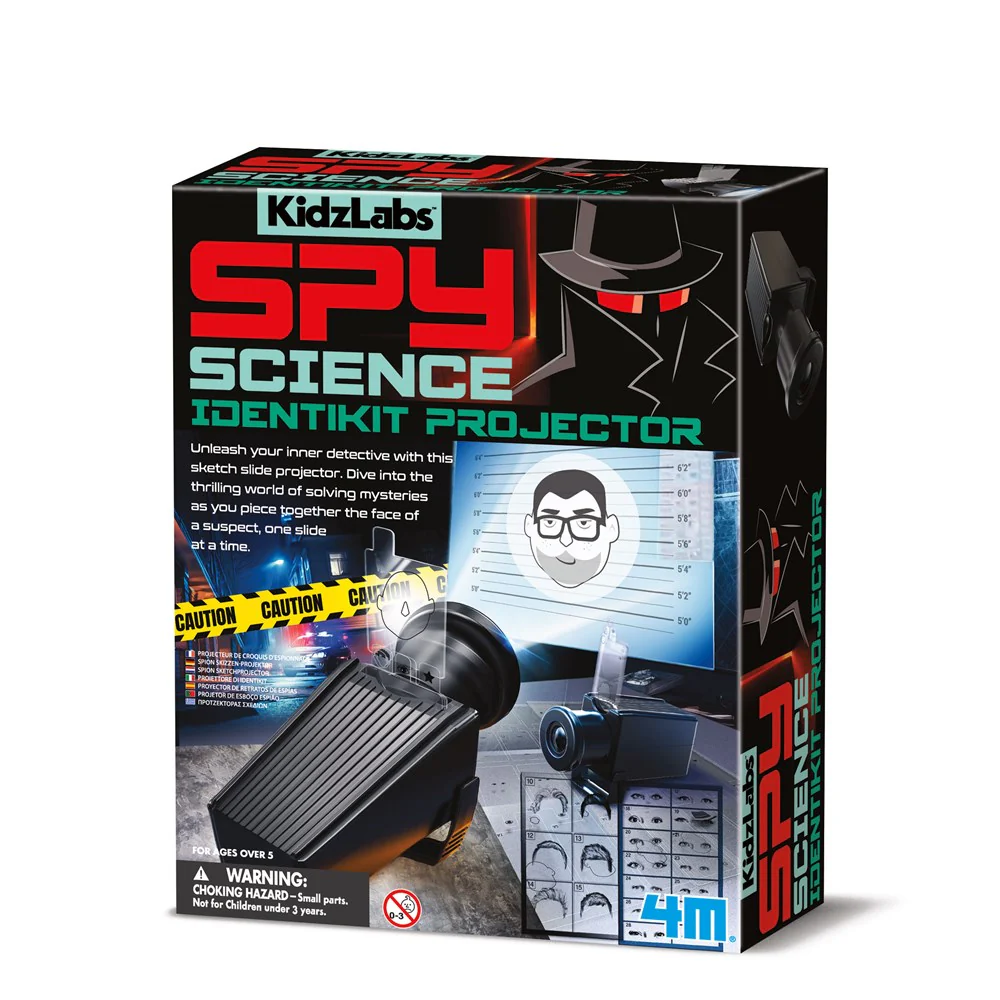 4M KidzLabs Spy Science Identikit Projector – Toyworld NZ