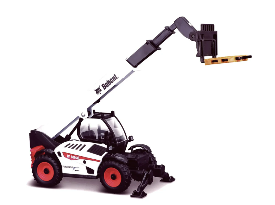 Bburago 1:50 Bobcat T40.180Slp Telehandler With Pallet Fork – Toyworld NZ