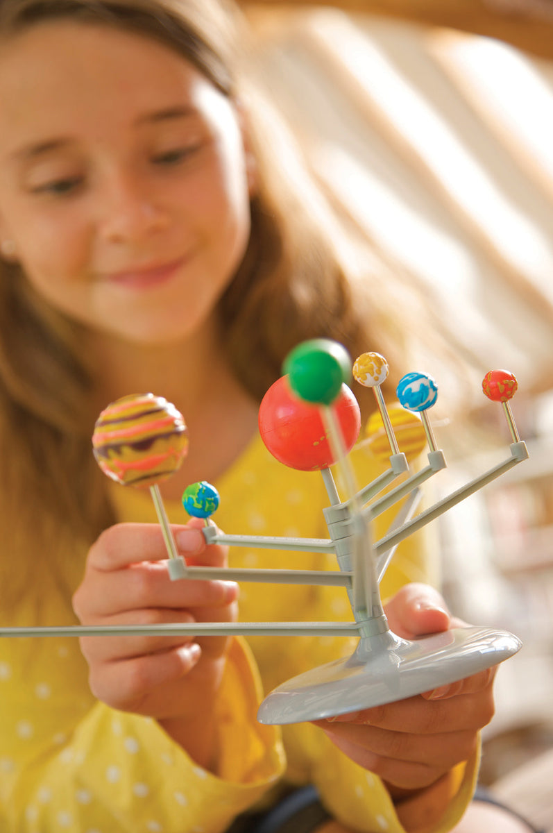 4M KidzLabs Build Your Own Solar System Planetarium Model – Toyworld NZ