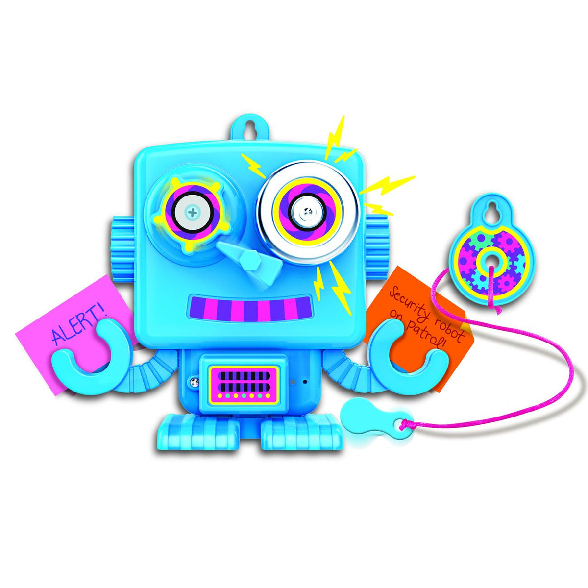 4M Steam Powered Kids Intruder Alarm Robot | Toyworld NZ