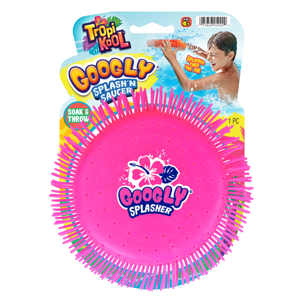 TROPI KOOL GOOGLY SPLASH'N SAUCER ASSORTED STYLES – Toyworld NZ