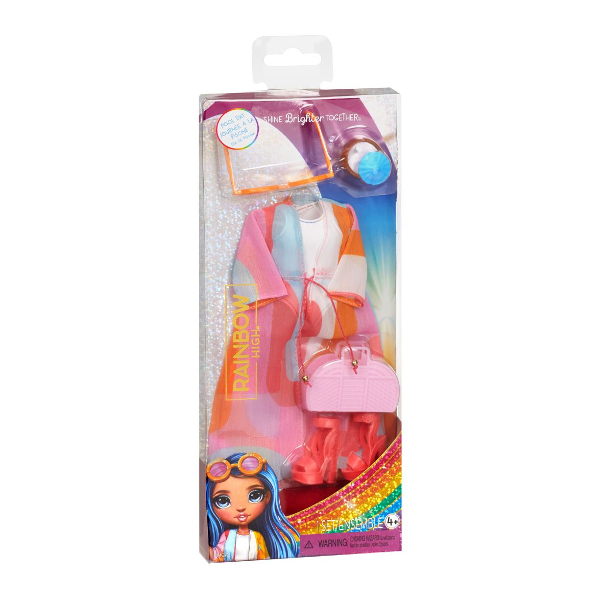 Rainbow High Fashion Pack - Pool Day – Toyworld NZ