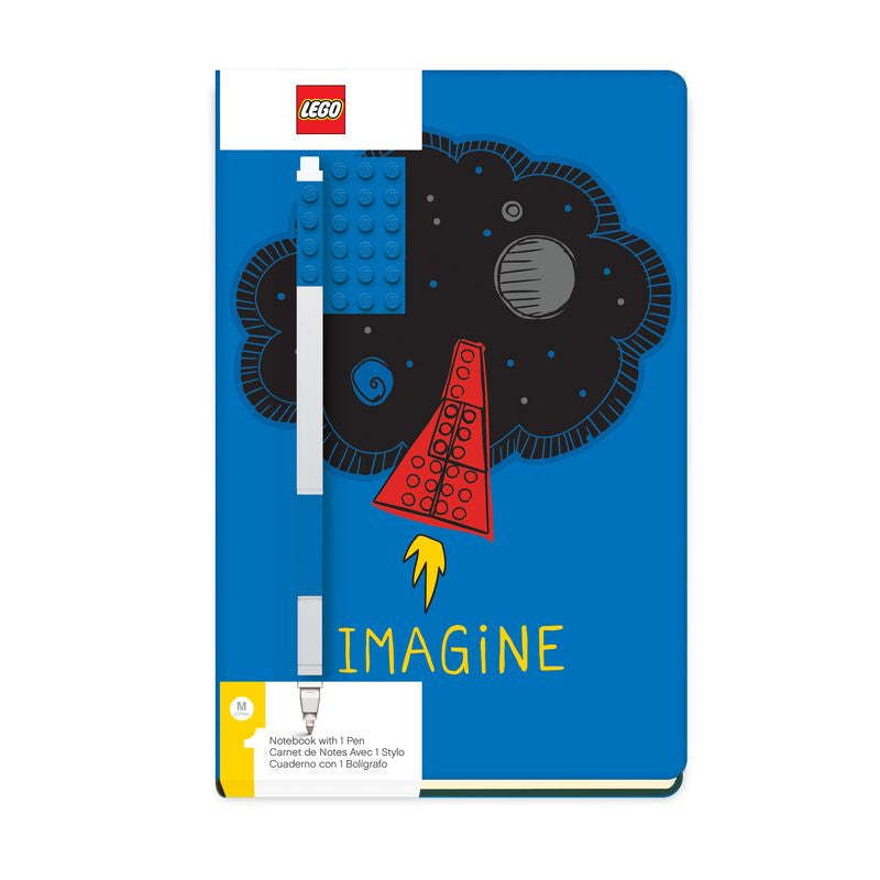 LEGO Notebook Imagine With Pen – Toyworld NZ