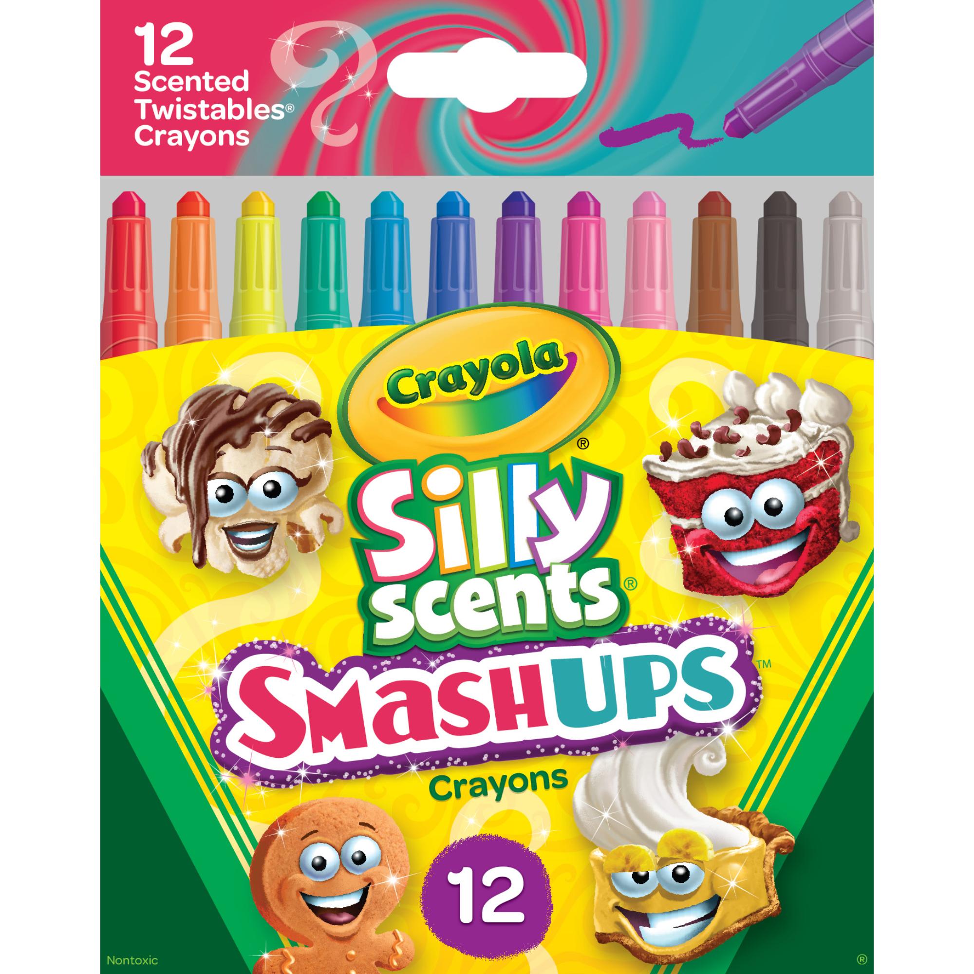 Crayola Silly Scents Smash Ups Mini Twistables Crayons 12 Pack ...