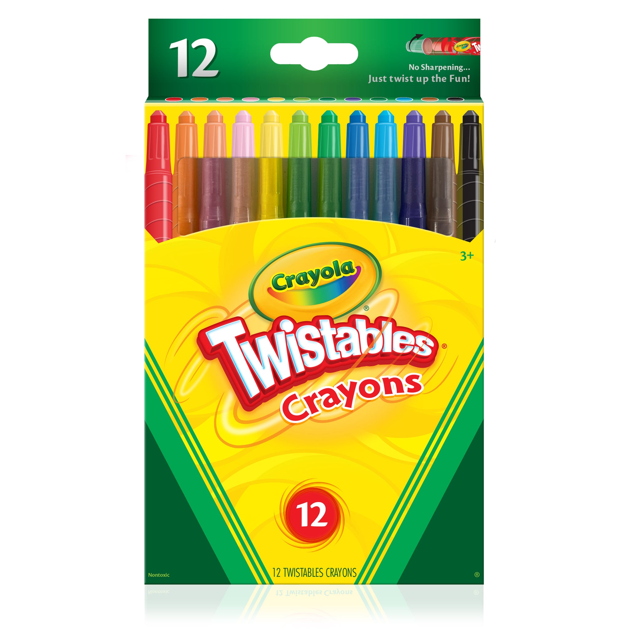 Crayola Twistables Crayons 12 Pack – Toyworld NZ
