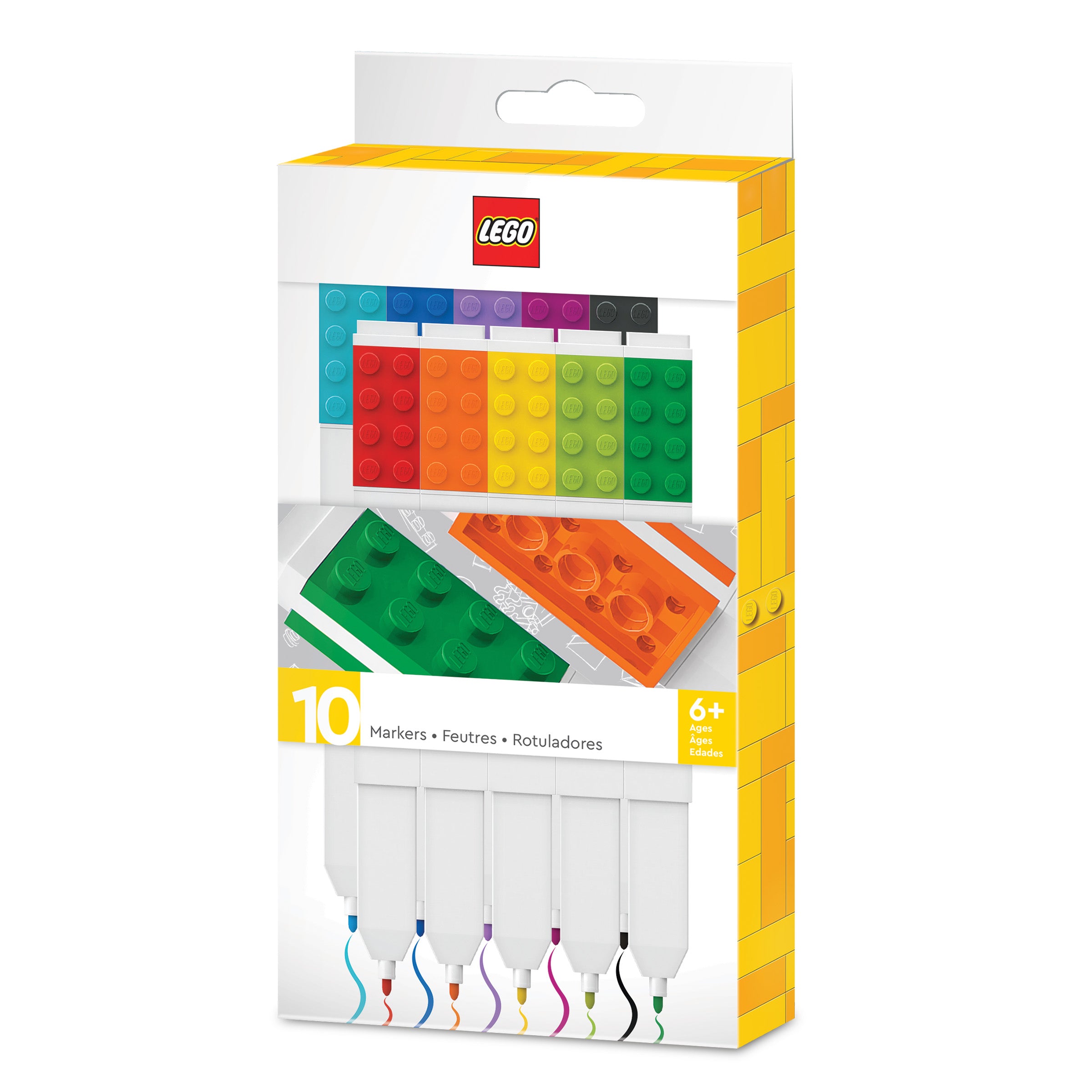 LEGO Markers 10 Pack – Toyworld NZ