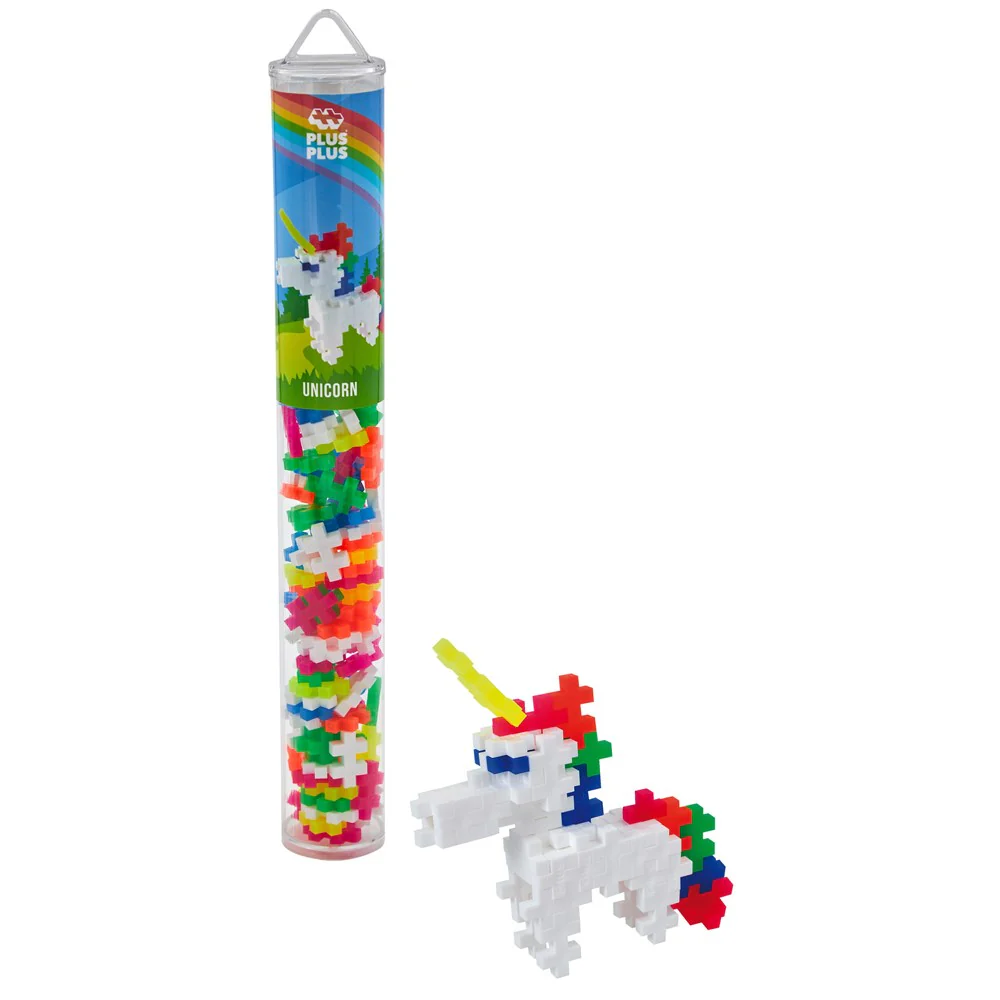 Plus Plus Unicorn - 100Pc Tube – Toyworld NZ