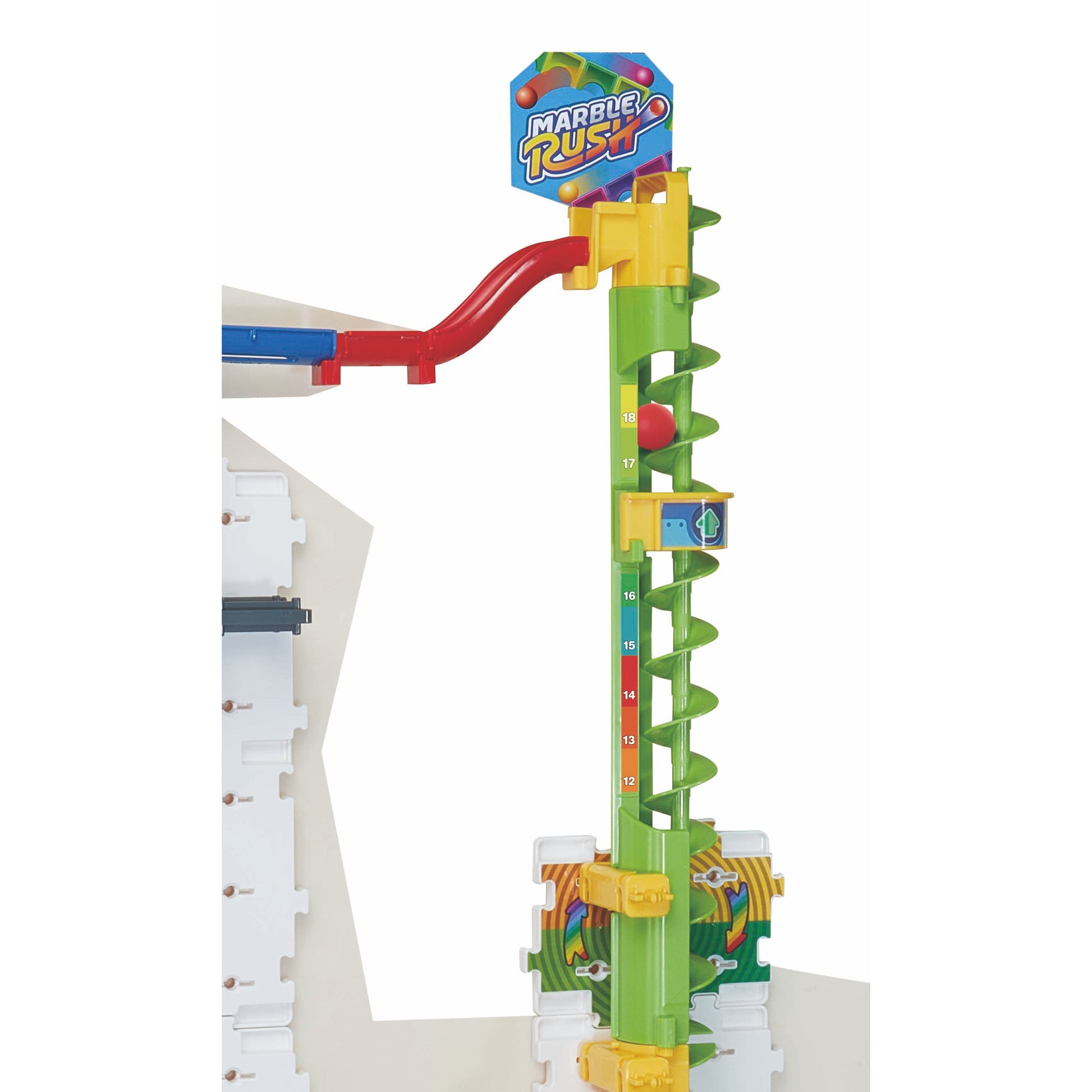 corkscrew marble run