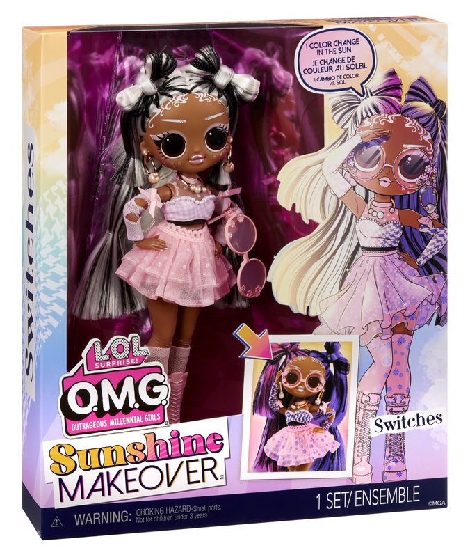 L.O.L. Surprise O.M.G. Sunshine Makeover Switches – Toyworld NZ