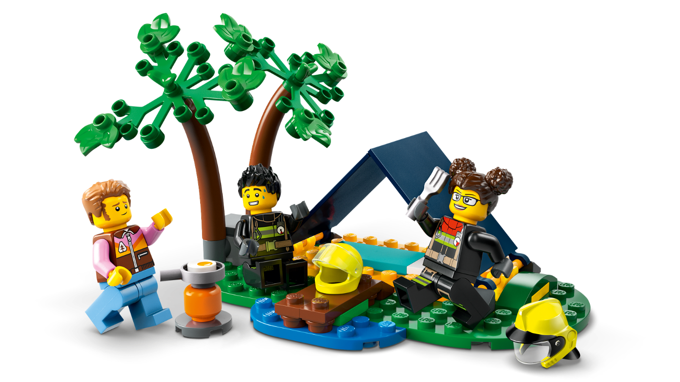 LEGO 60412 City 4X4 Fire Truck With Rescue Boat – Toyworld NZ