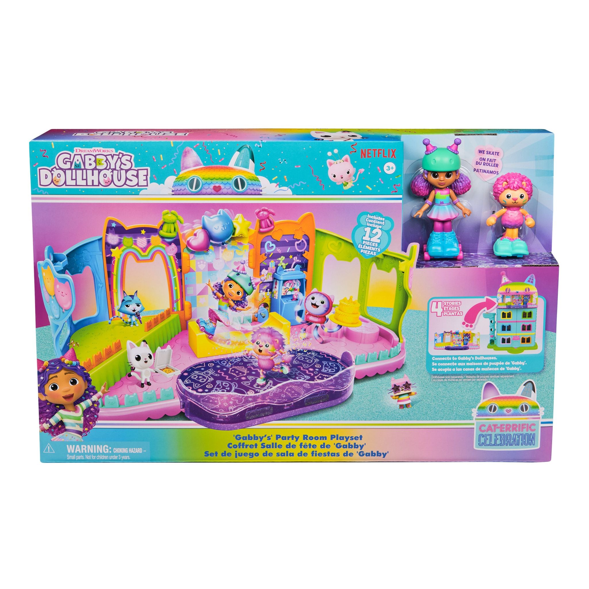 Gabby's Dollhouse Rooftop Roller Party Playset – Toyworld NZ