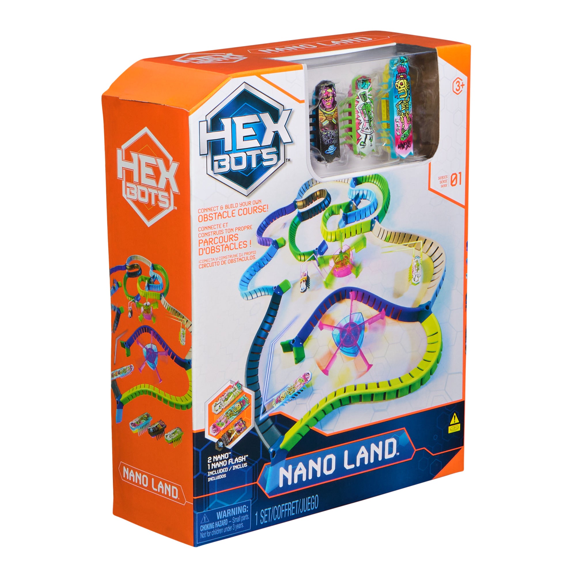 Hex Bot Flash Nanoland Small Set – Toyworld NZ